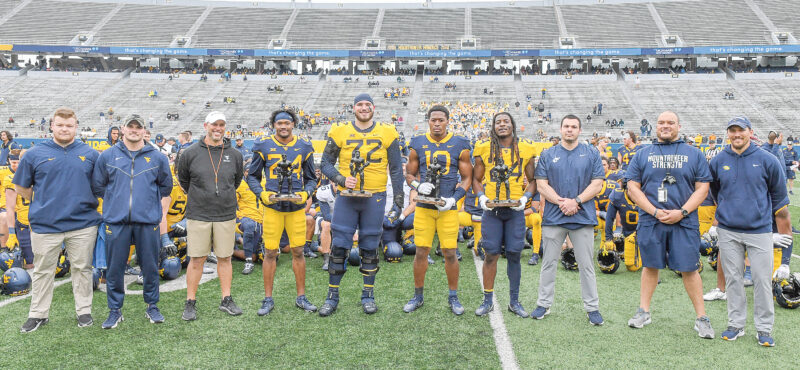 Blue captures WVU spring tilt | News, Sports, Jobs - The Intermountain